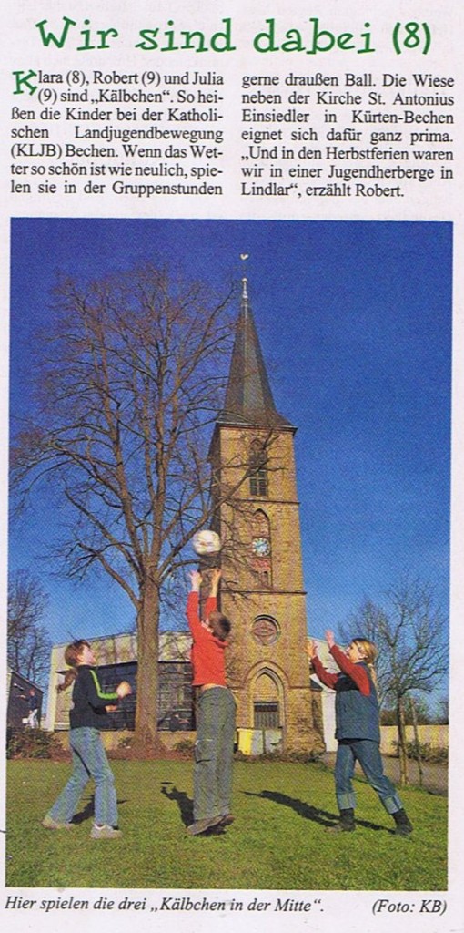 Wir sind dabei! – KLJB Bechen