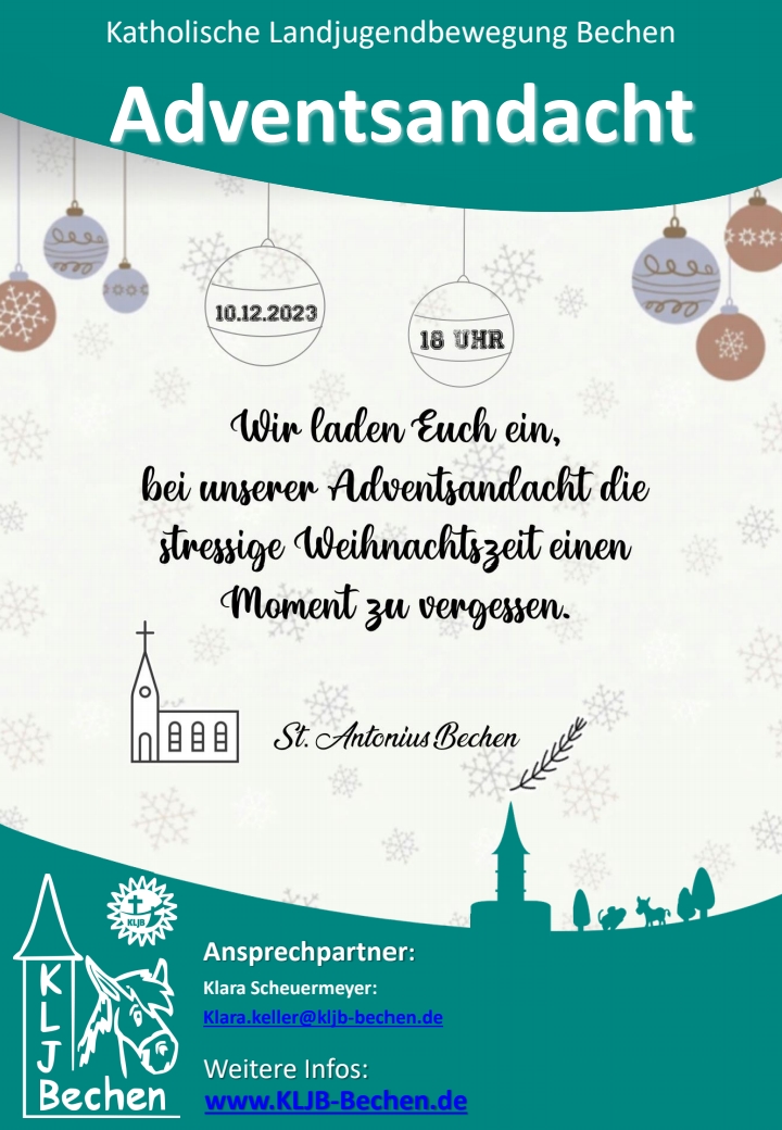 Adventsandacht – KLJB Bechen